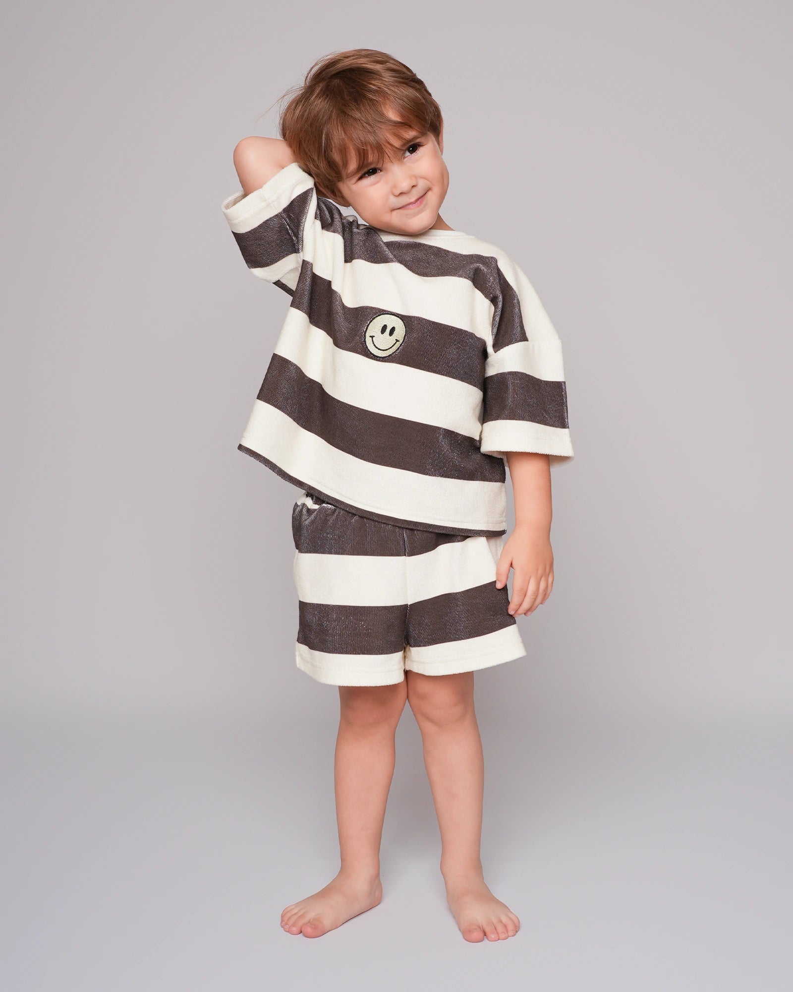 palmas - kids terry set playa | lunilou – lunilou store
